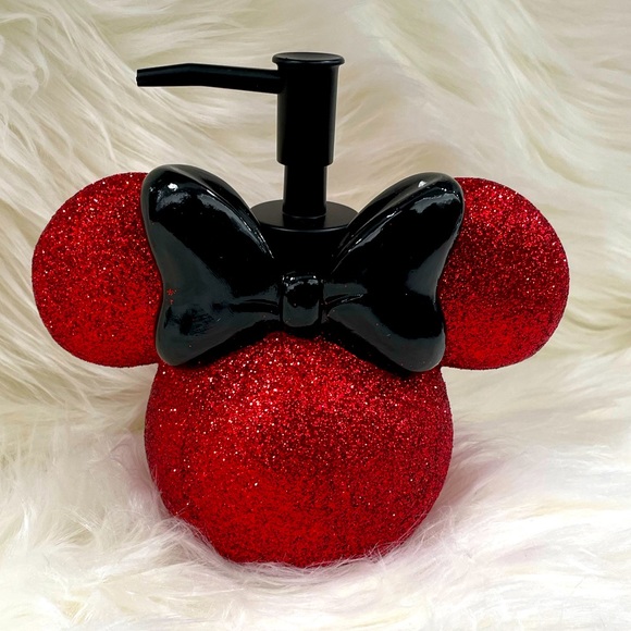 Disney | Bath | Disney Minnie Mouse Soap Lotion Dispenser Holiday 222 ...